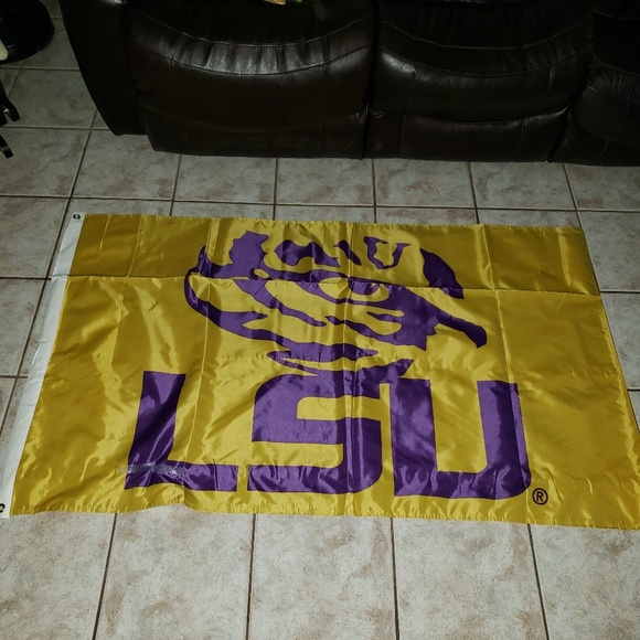 Other | Lsu Flag 2 Sided 3x5pole Not Included | Poshmark